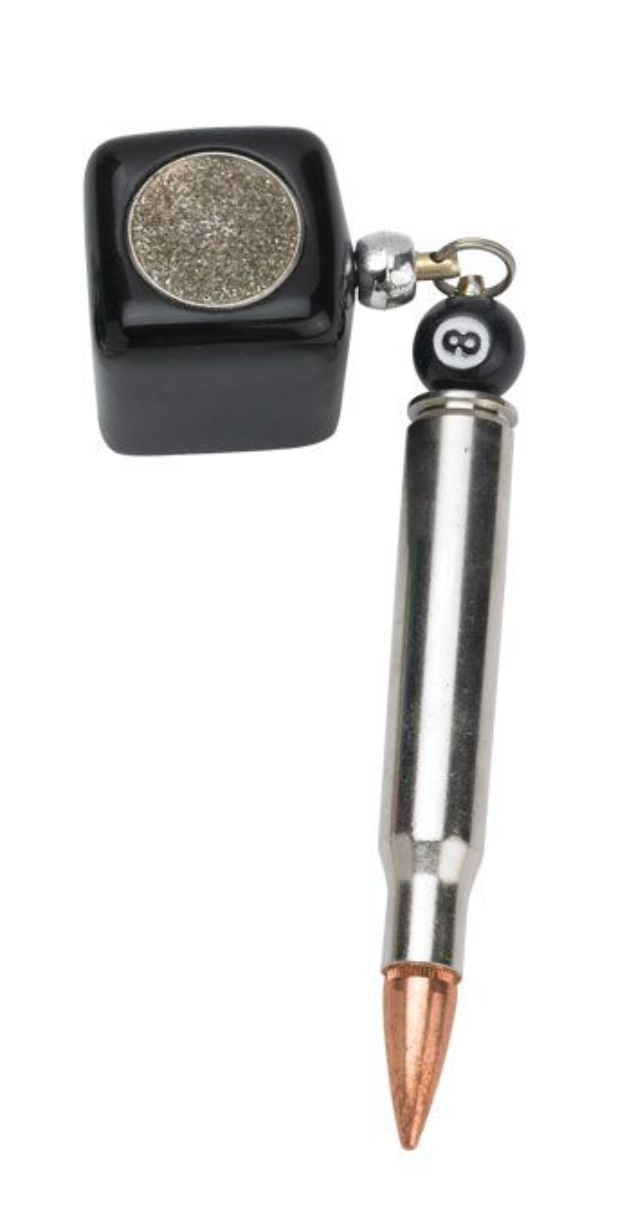 Silver Bullet Pocket Chalker with Master Chalk - Billiard Pool Cue Tip ...