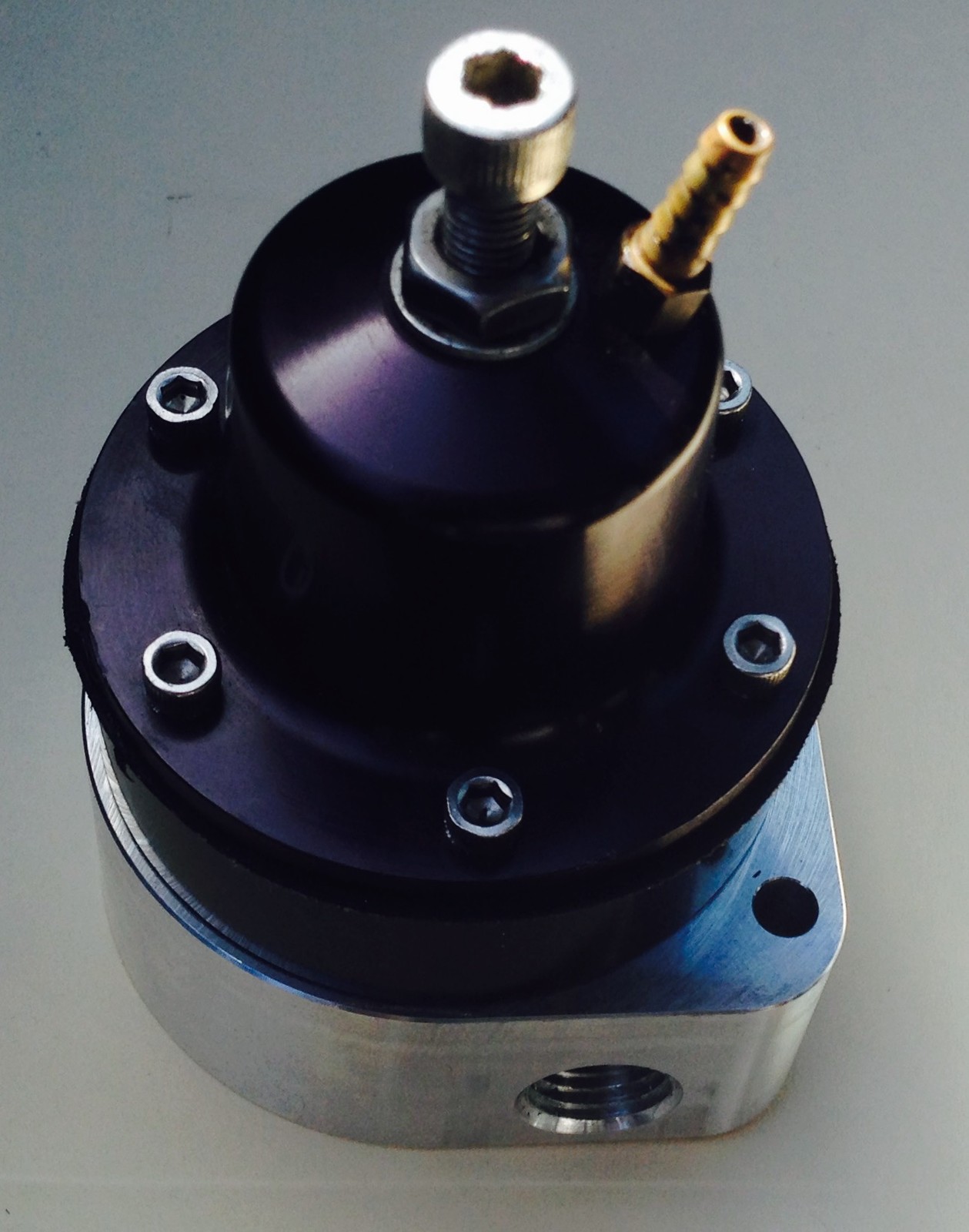 INLINE FUEL PRESSURE REGULATOR ADAPTER SVO Tbird Ranger Merkur 2.3 5.0 ...