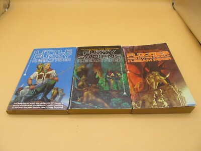 FUZZY SAPIENS Series Lot x 3 H. Beam Piper (ACE Books) Vintage Sci-Fi ...