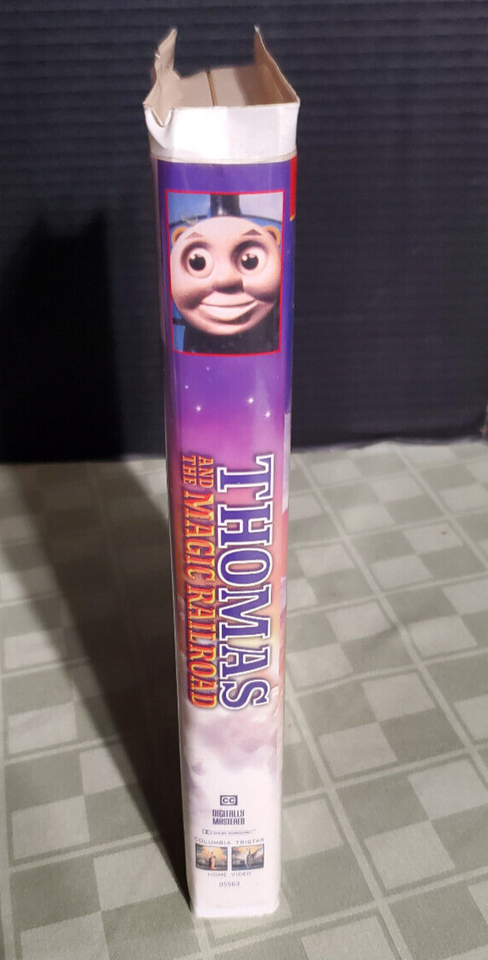 *RARE COVER* Thomas and the Magic Railroad (VHS, 2000, Clam Shell) Tank ...