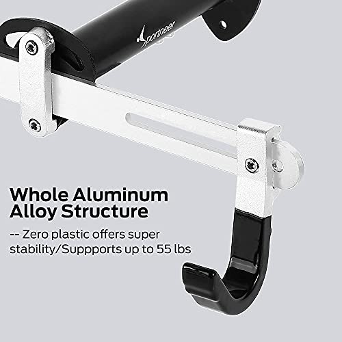Sportneer Bicycle Wall Mount, Inner Storage Rack for Road Bike ...
