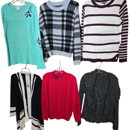 Women's Small S 4 6 Sweaters Cardigans Pullovers Winter Wholesale Bulk ...