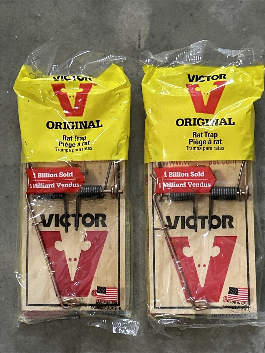 Original Victor Mouse Traps 10 Victor Mouse Trap M040 Wooden Mouse