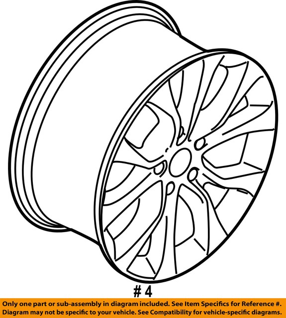 Wheel Rim BMW X5 19 2014-2018 36116853953 Painted OEM Factory OE 86045 ...