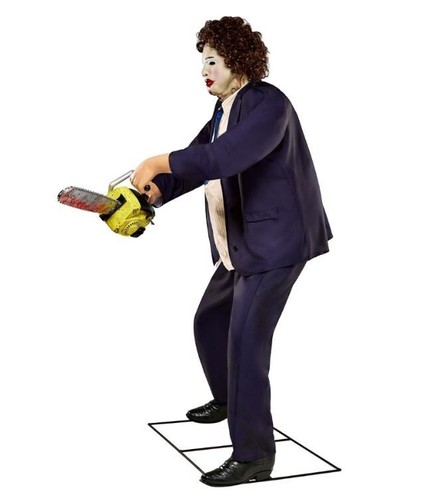 6' Tall The Texas Chainsaw Massacre Leatherface Animatronic Halloween ...