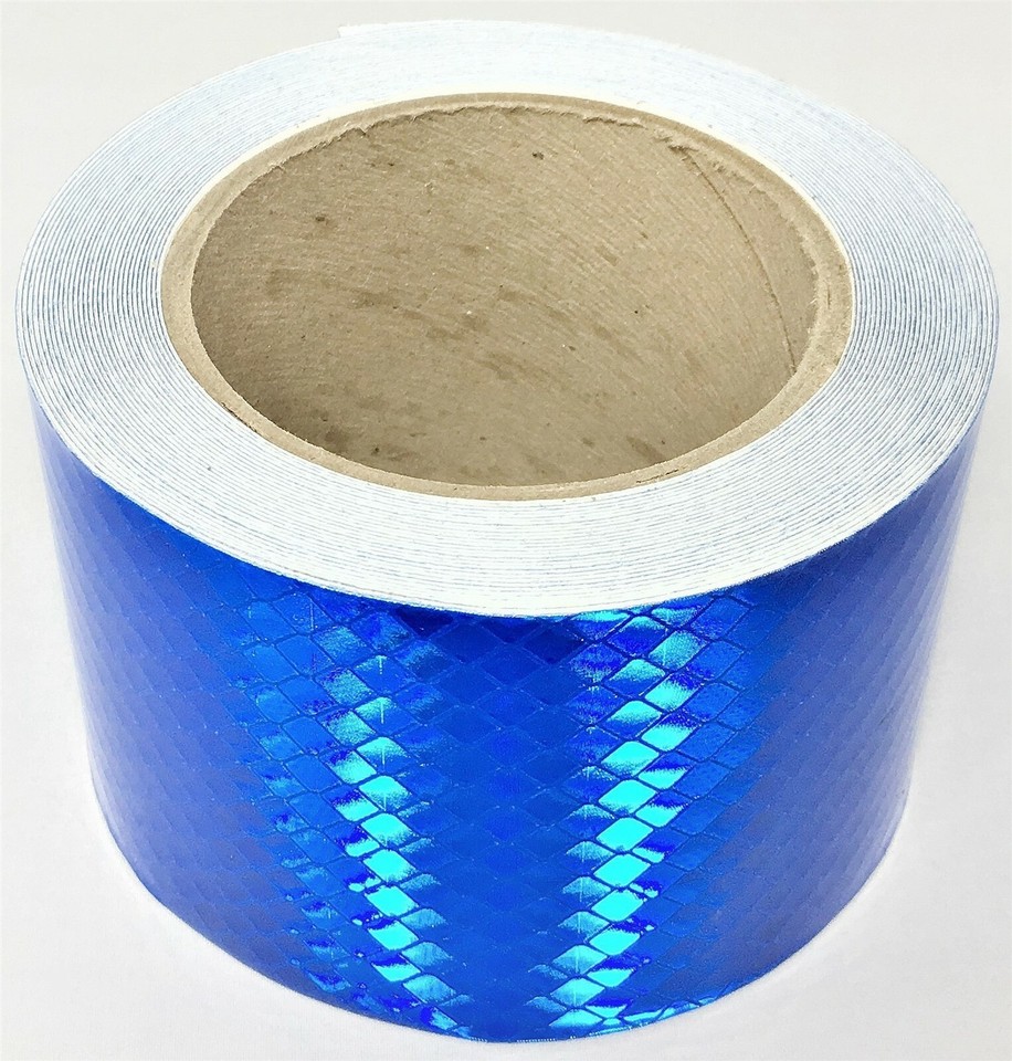 Orafol 3" x 30' Roll Blue Reflective Tape 5900 Series - Made in the USA ...