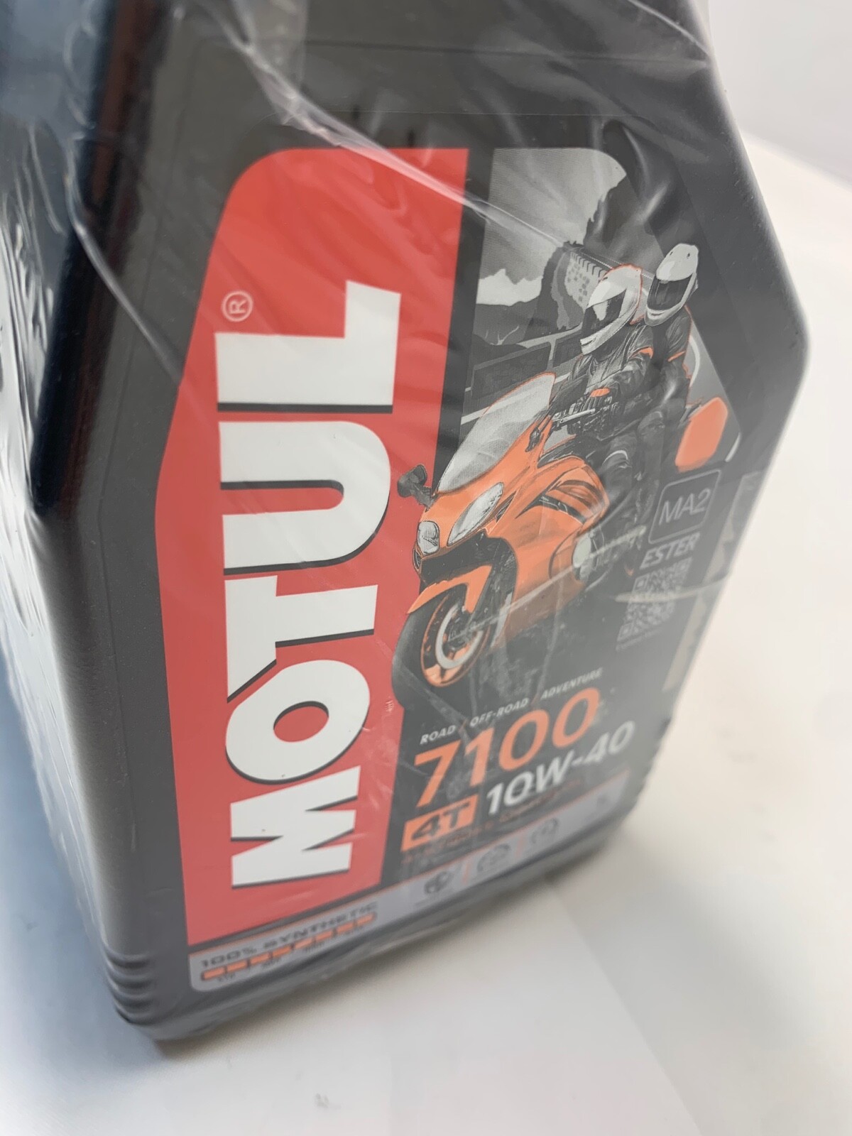 Motul 7100 4T 10W-40 Motorcycle Engine Oil Fully Synthetic 10W40 4L ...