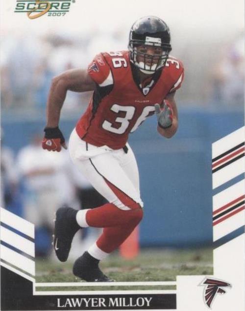 2007 Score - Lawyer Milloy #77 for sale online | eBay