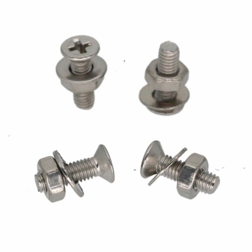 4set M3 x 10mm Screw nut fits BNC TNC N UHF Flange Panel Hole Connector ...