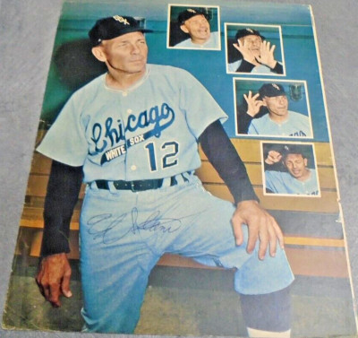 AUTOGRAPHED ED STANKY CHICAGO WHITE SOX PHOTO MLB BASEBALL INFIELDER ...