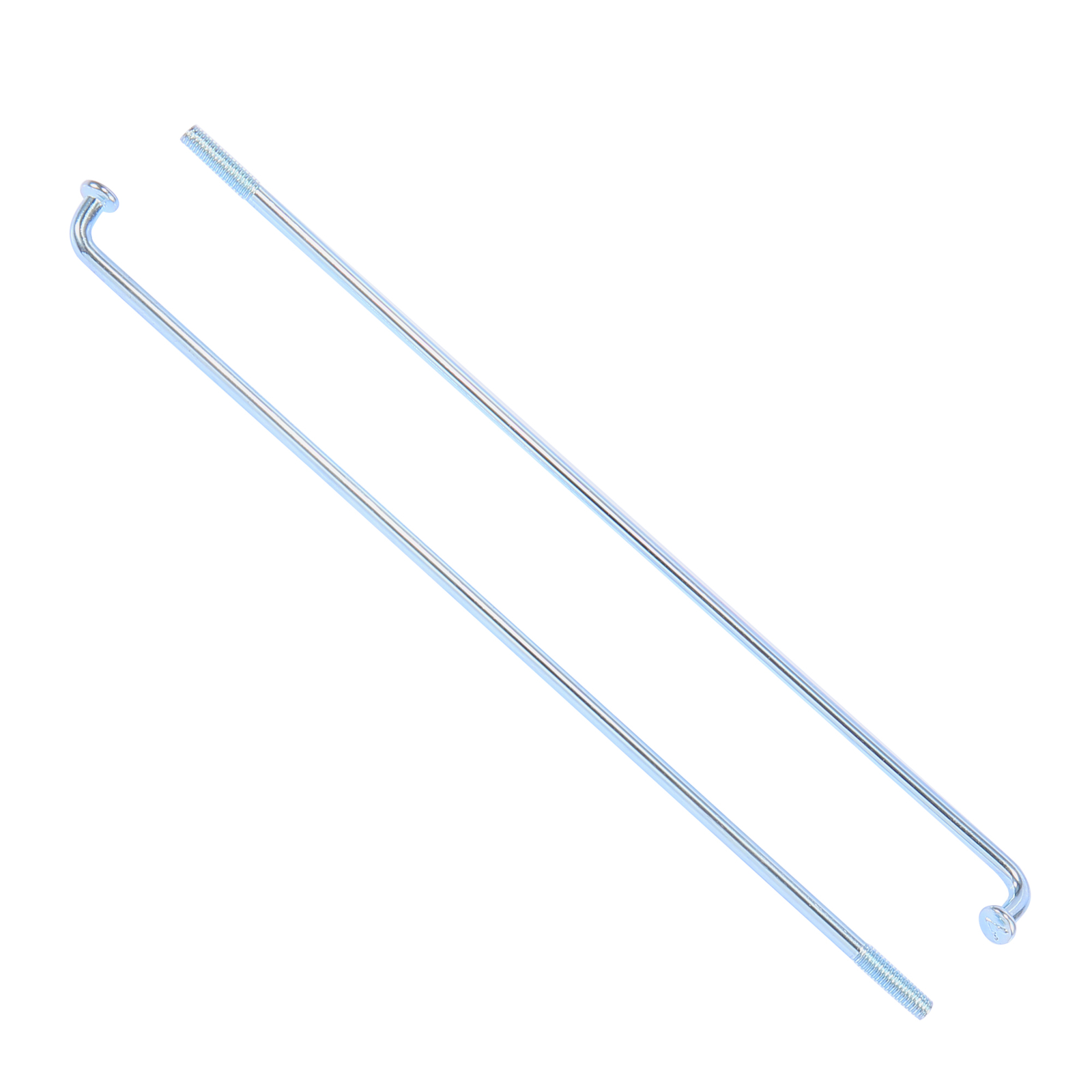 36pcs Silver Tone 3mm Thread Dia 160mm Length Motorcycle Wheel Spokes ...