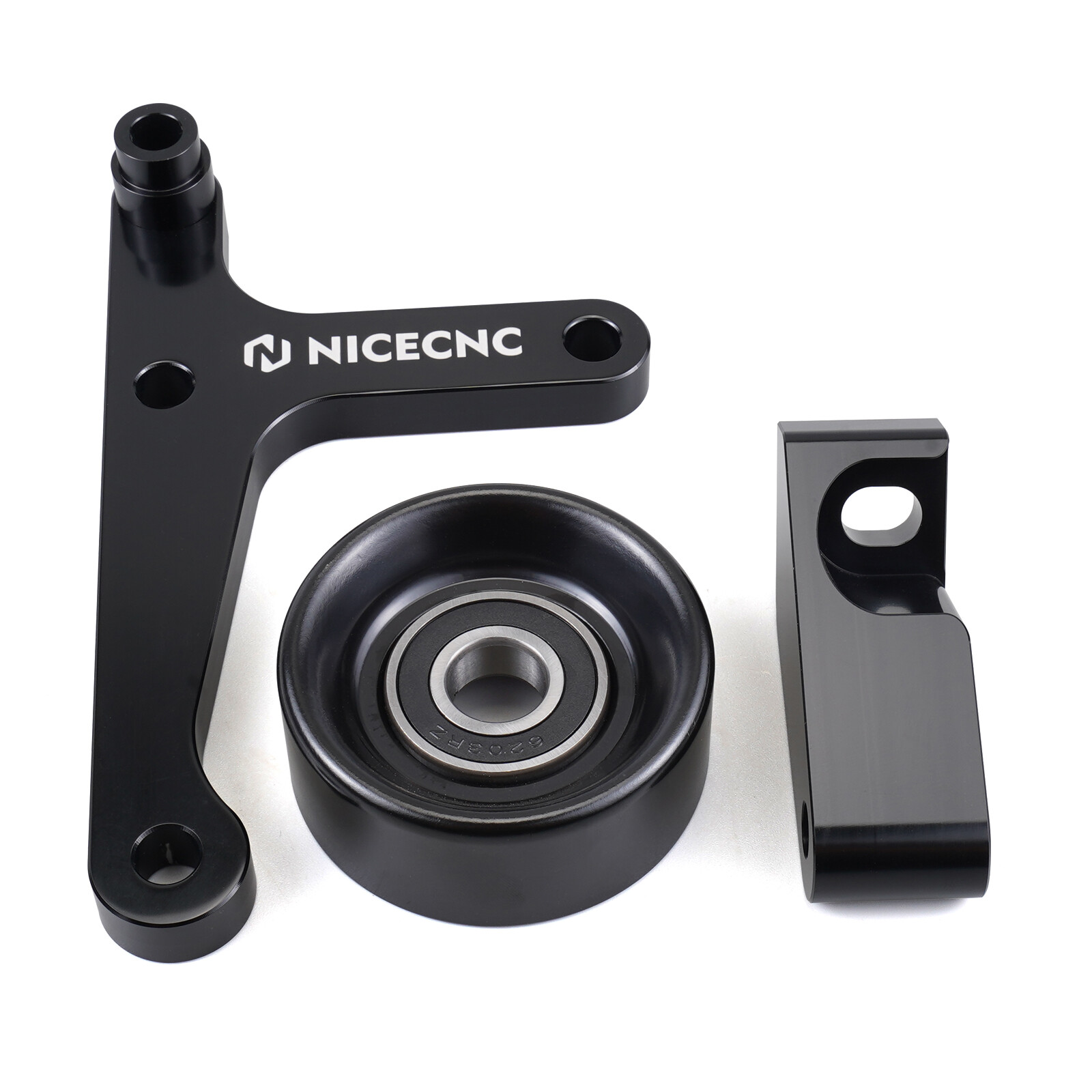 NICECNC Low Mount LS Alternator bracket Brace And Pulley For LS Truck ...