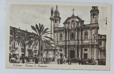 85072 Cartolina - Palermo - Piazza S. Domenico - VG 1941 | eBay