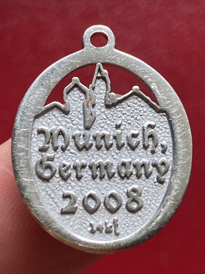 14K Yellow & White Gold Munich Germany Charm | eBay