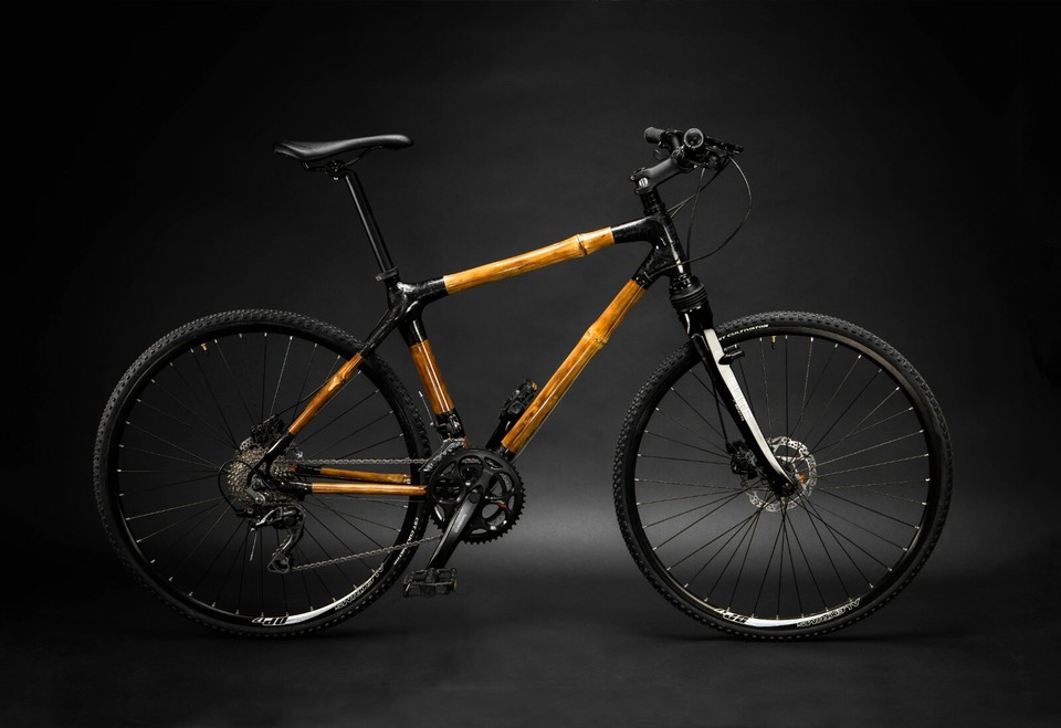 Bamboocycles Durango bamboo & carbon fiber Hybrid Bike | eBay
