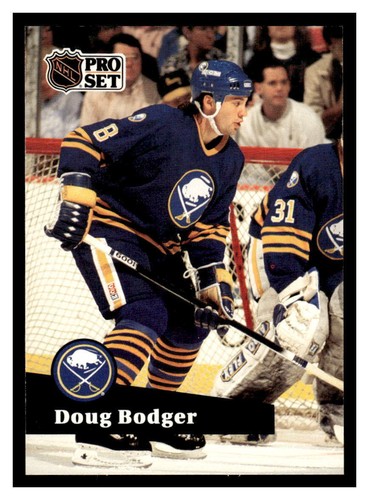 1991 Pro Set #19 Doug Bodger - Buffalo Sabres UER | eBay