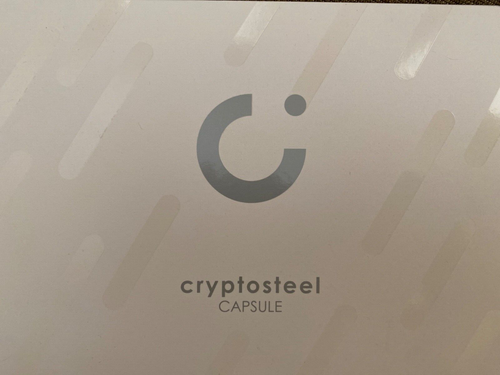 Cryptosteel Capsule | Offline Private Key & Password Storage Crypto new ...