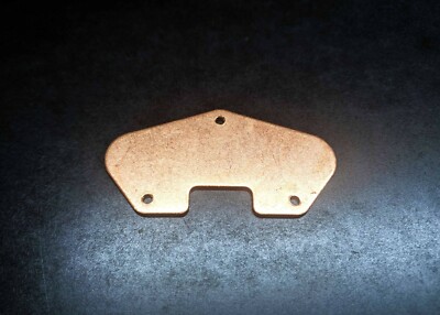 TELE/TELECASTER® BRIDGE COPPER PLATED STEEL BASEPLATE | eBay