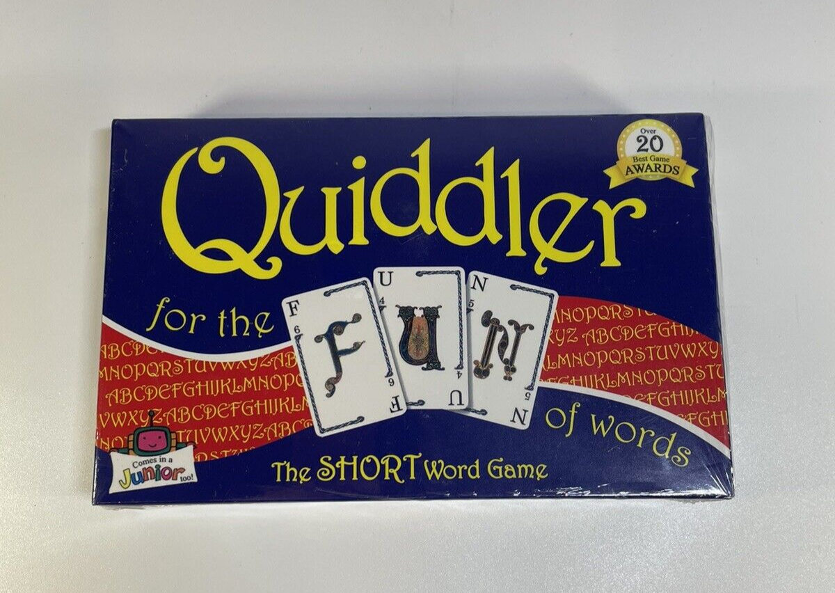 SET Enterprises Quiddler Word Game (5000) for sale online | eBay