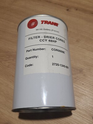 FILTER DRIER CORES TRANE CCY 48HP COR0009E 2720-1345-001 Cartouche ...