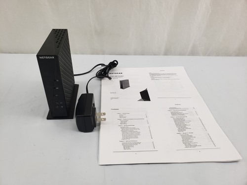 New NETGEAR N300 Wireless WiFi Wired Router WNR2000v5 4 Port Dual Band ...