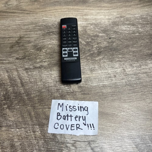 Curtis Mathes Tronics SJ02-0103-0 Black Wireless Infrared TV Remote ...