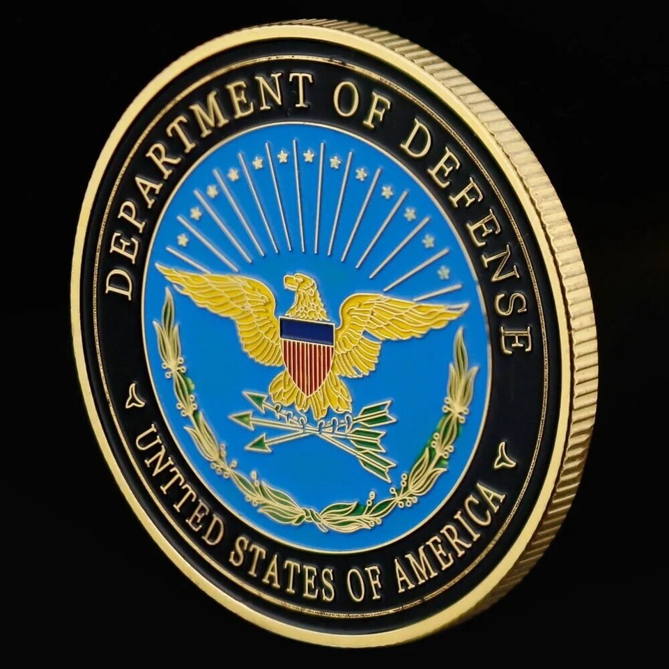 The Pentagon Department of Defense Commemorative Challenge Coin ...