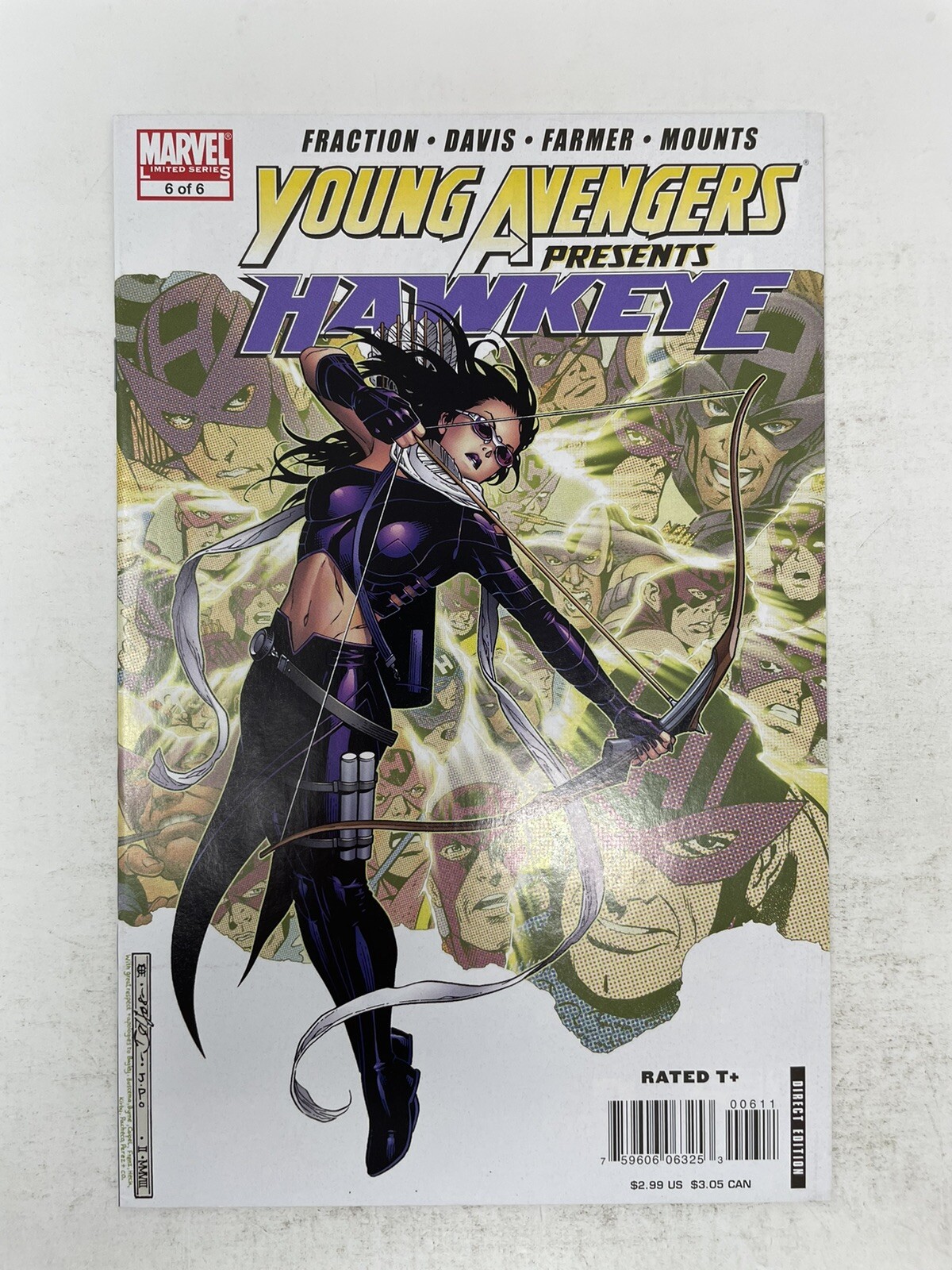 Young Avengers Presents #6 Hawkeye Kate Bishop Meets Clint Barton ...