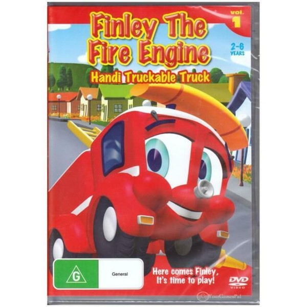 DVD Finley The Fire Engine Handi Truckable Truck Vol 1 6episodes Region ...