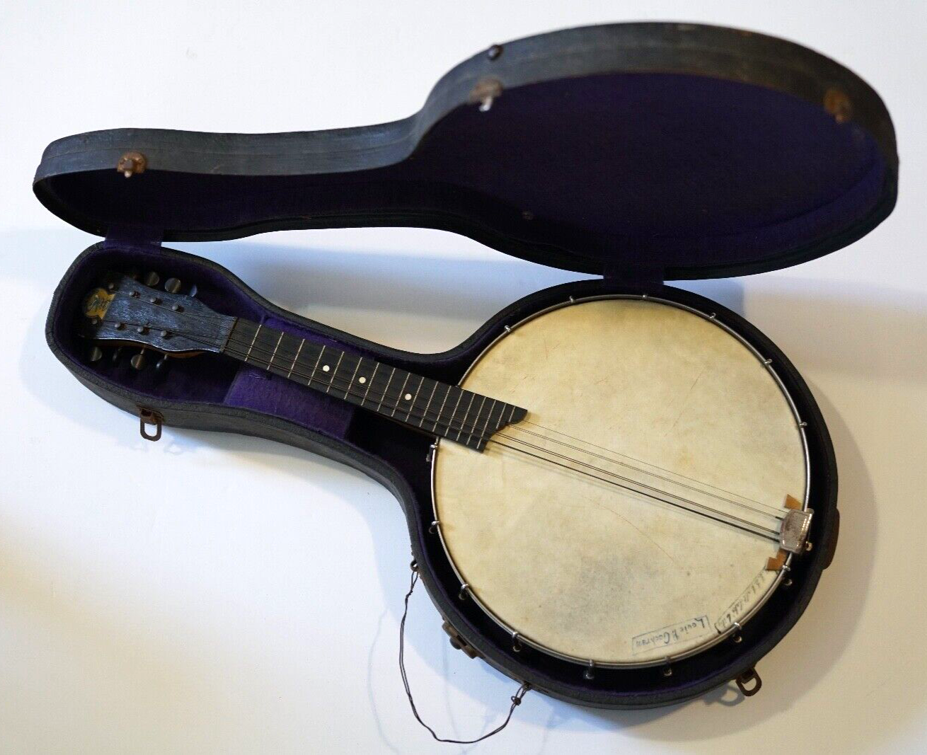 Vintage 1930's Blue Bird Banjo, With Original Case String Instrument | eBay