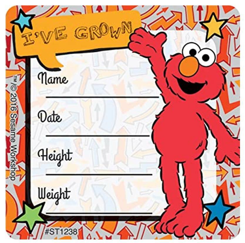 Elmo Template For Blank Invitations
