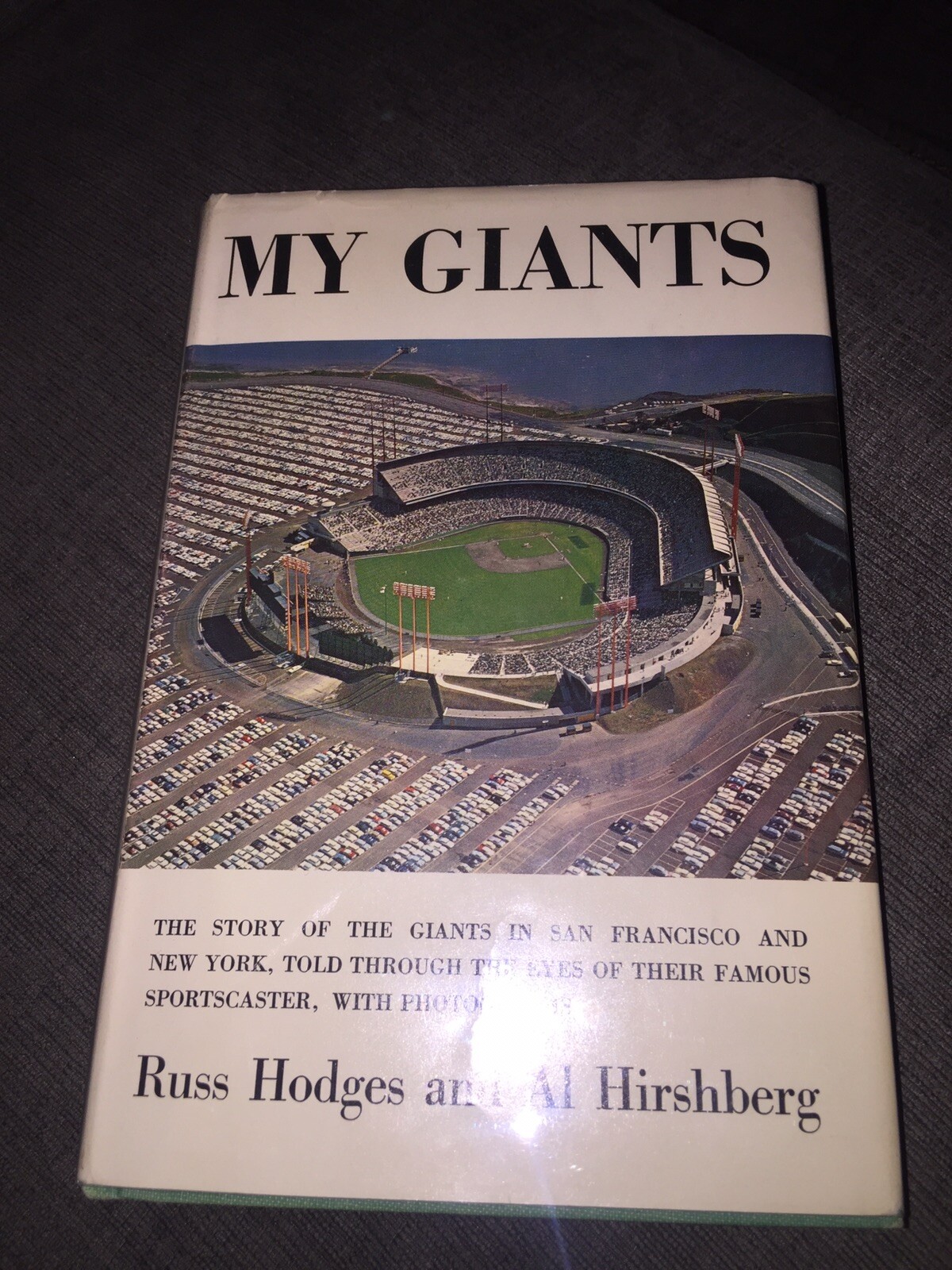 RARE Signed RUSS HODGES First Edition "My Giants" Autographed Inscribed ...