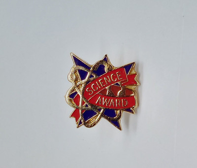 Science Award Pin Lapel Enamel Collectible | eBay
