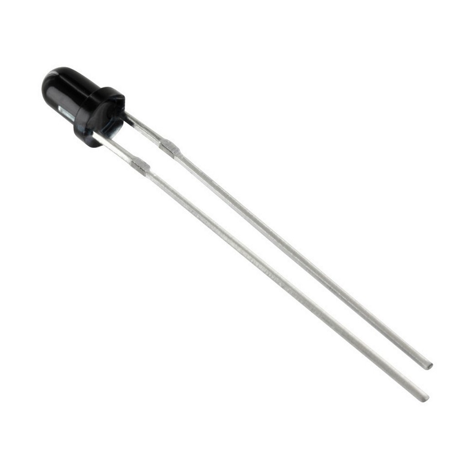25 HuiYuan 3004M1D LED Photo Diode 840-1100nm Photodiode LEDs 3mm Black ...