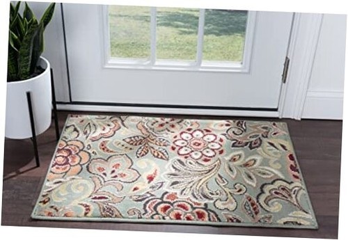 Modern 2x3 Entry Rug - Indoor Front Door Rug - Small Area Rug - Kitchen ...