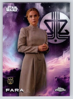 2025 Topps Chrome Star Wars FARA Card #40 DEBUT Skeleton Crew | eBay