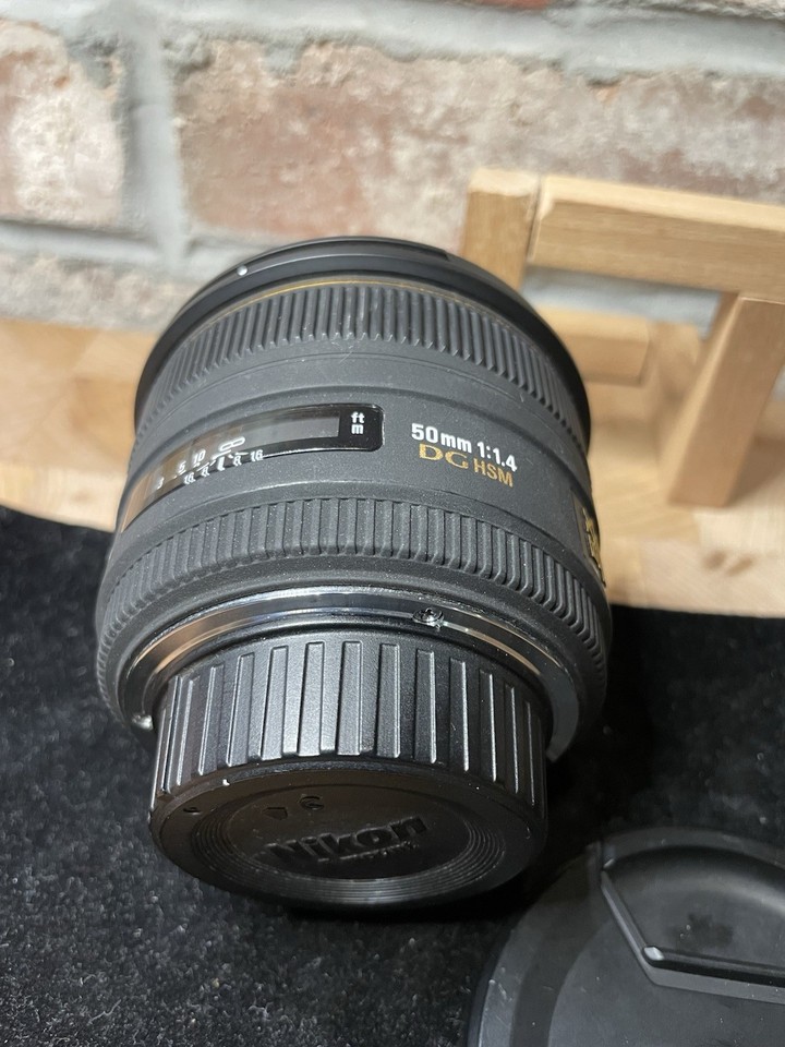 NIKON SIGMA 50MM F1.4 EX DG HSM Single Focus Lens | eBay