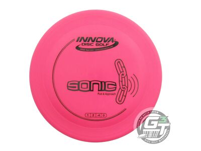 NEW Innova DX Sonic 168g Pink Black Stamp Putter Golf Disc | eBay