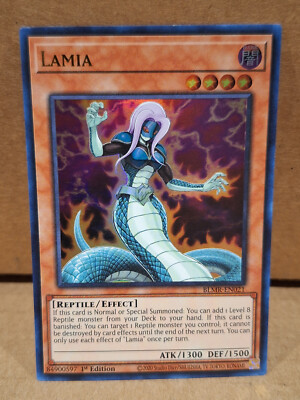 Lamia - BLMR-EN021 - Ultra Rare Yugioh! Holo Foil Nice! | eBay