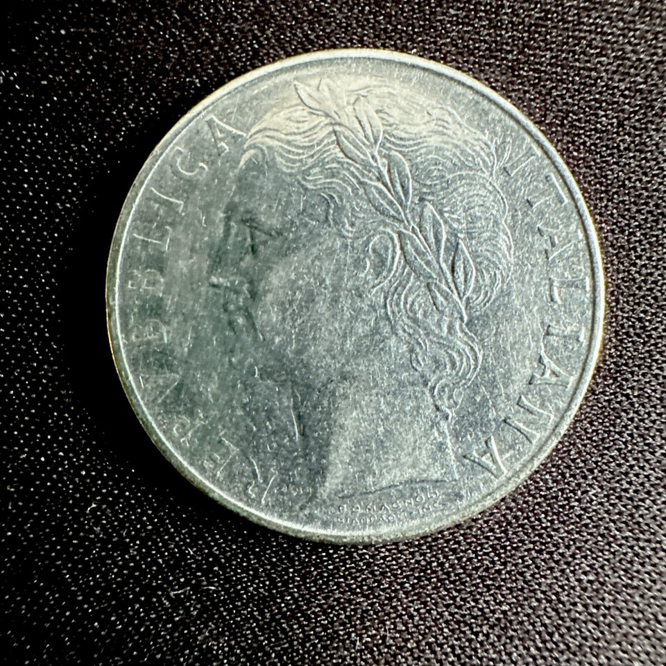 1971 Italy Repvbblica Italiana L.100 R Coin | eBay
