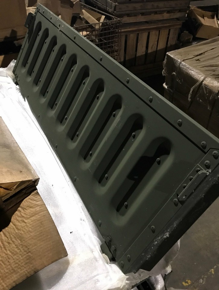 Tailgate for M1101 M1102 M1105 Military Cargo Trailer N.O.S. CARC Green ...