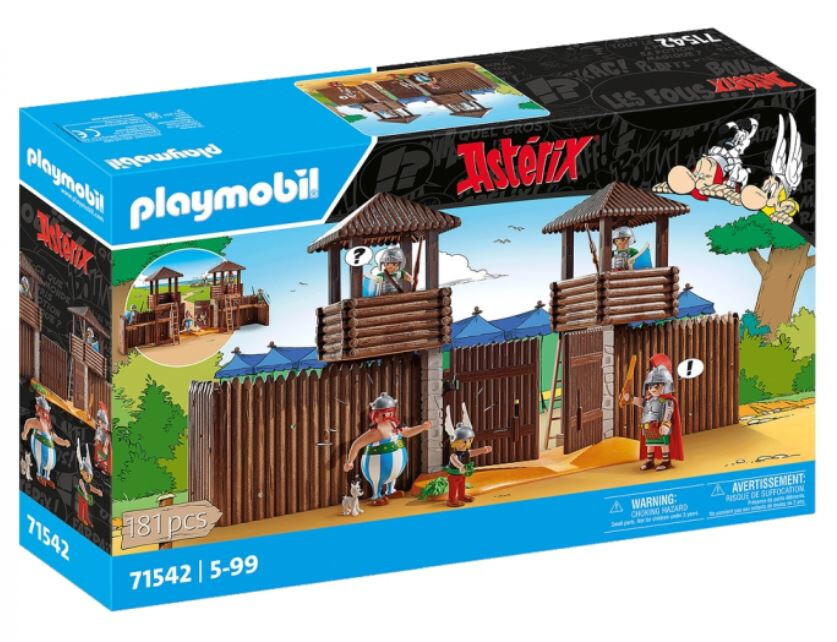 Playmobil Asterix Series Set 71542 Roman Camp of Babaorum Nebulus New ...