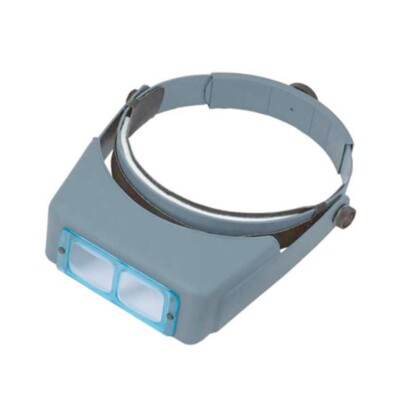 Headband magnifier Optivisor DA-5 Donegan glass lenses x2.5 tool | eBay