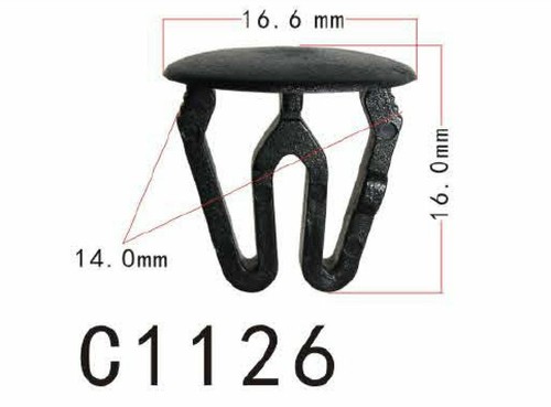 20Pcs Nylon Fastener Rivet Retainer Clip Fit Honda, Mitsubishi, Fit For ...