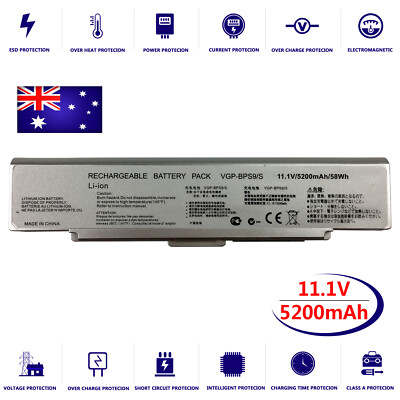 Battery for Sony VGP-BPS10A/B VGP-BPS10B VGP-BPS9 VGP-BPS9/B VGN-AR570E ...