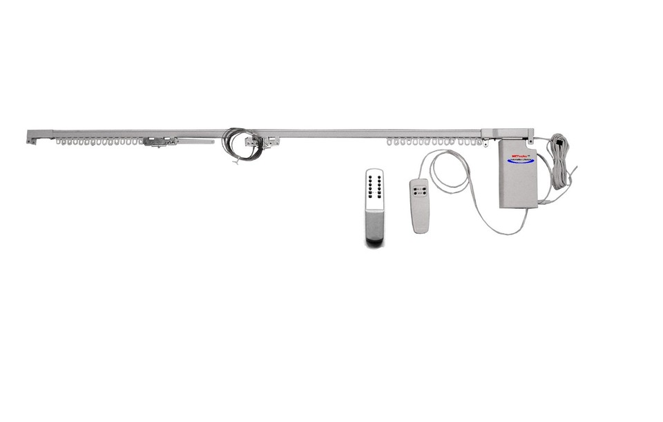 10' Remote controlled Electric Motorized window drapery curtain ...