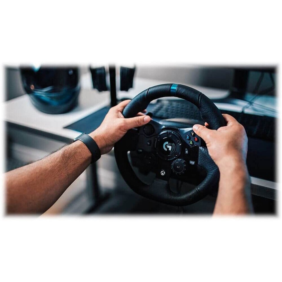 Logitech G923 Racing Wheel + Pedals + Shifter for Xbox Series X|S Xbox ...