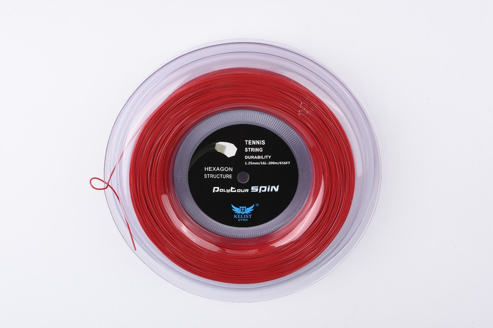 Quality Hexagon String 200M Tennis Racquet String Red Color | eBay