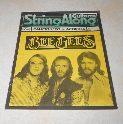 Bee Gees Guitarra String Along Especial No042 12 Page Lyrics Cancionero ...