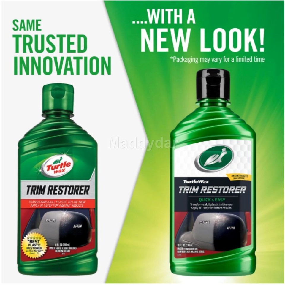 Turtle Wax Trim Restorer Automotive Trim And Plastic Restorer 10 Fl Oz ...